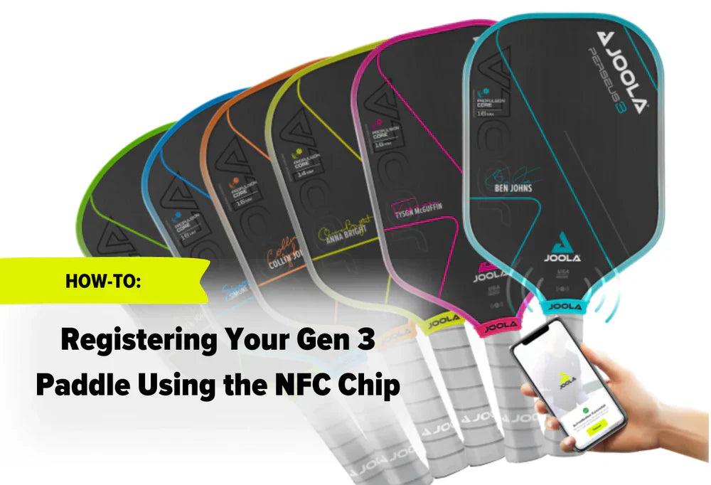 How to Register Your JOOLA Gen 3 Paddle via NFC for Warranty & Exclusi ...
